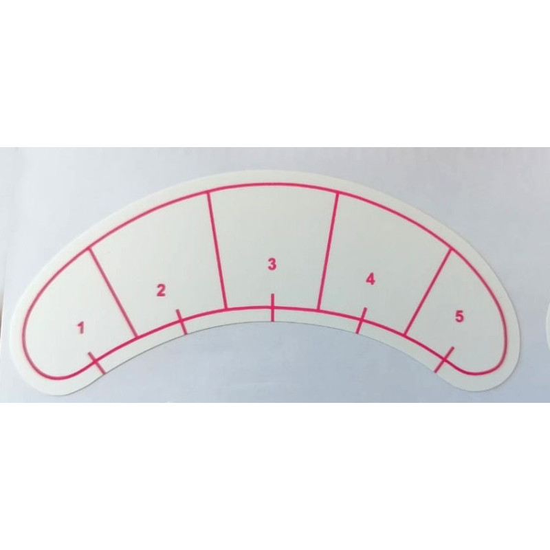 Microblading Eyebrow Practice Sheet